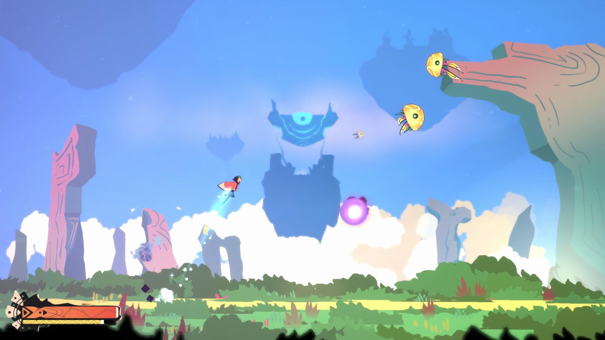 AVA and the Half-World: A Perspective-Switching Action Rogue-Lite