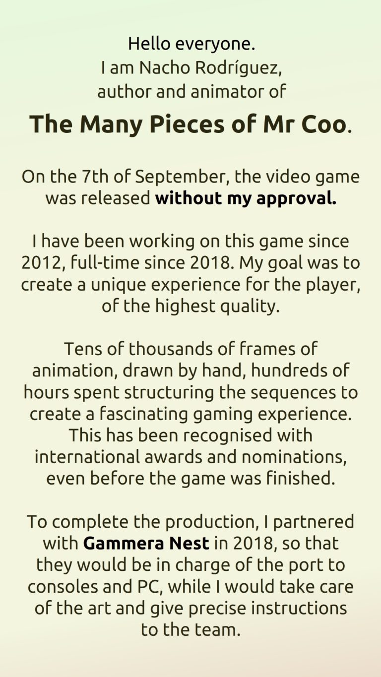 Many Pieces Of Mr. Coo - Everything you need to know