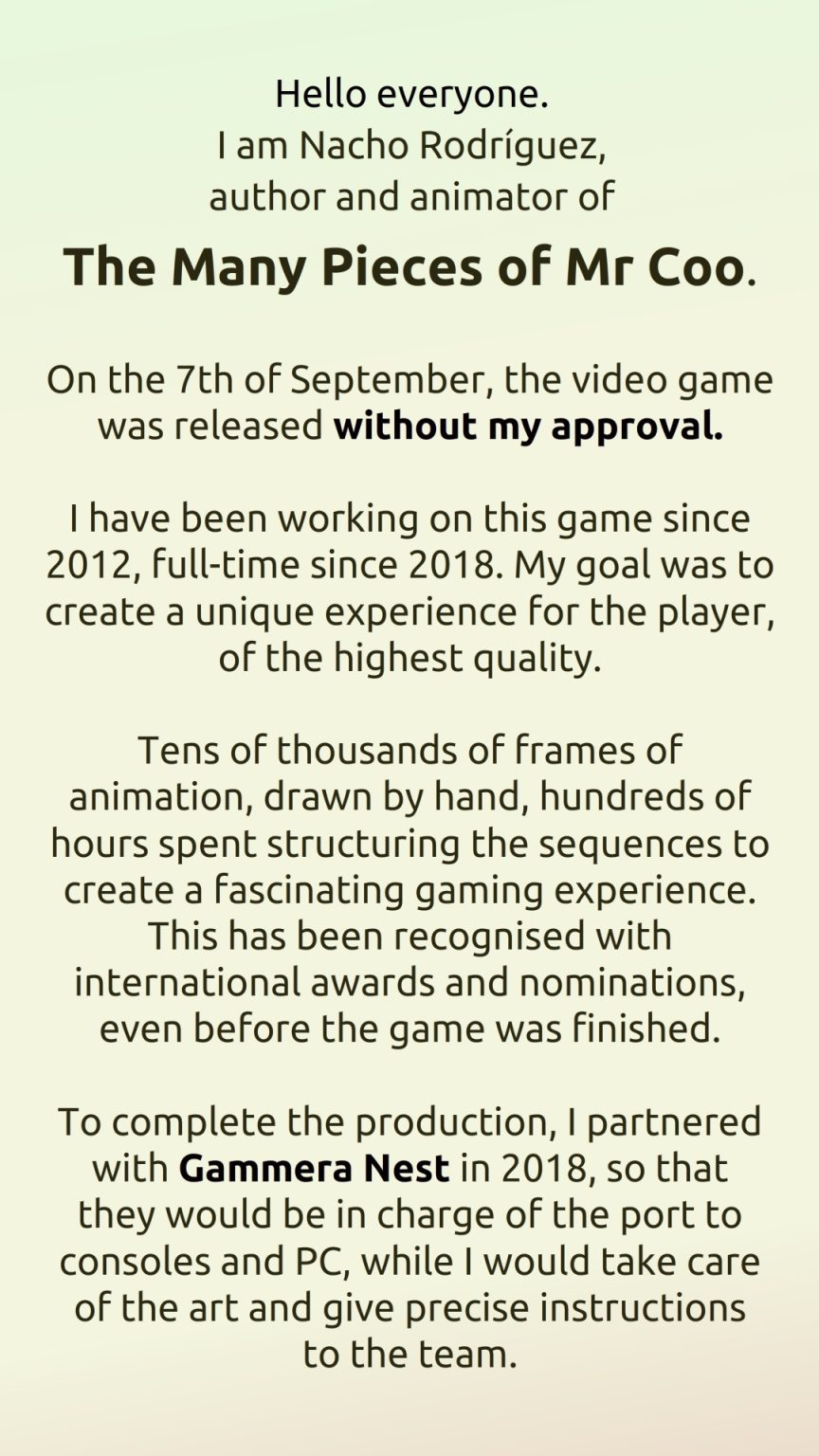 Many Pieces Of Mr. Coo - Everything you need to know