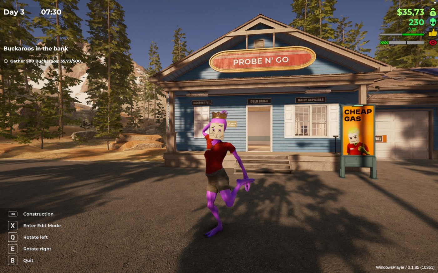 Roadside Research Review: A Wild Gas Station Simulator
