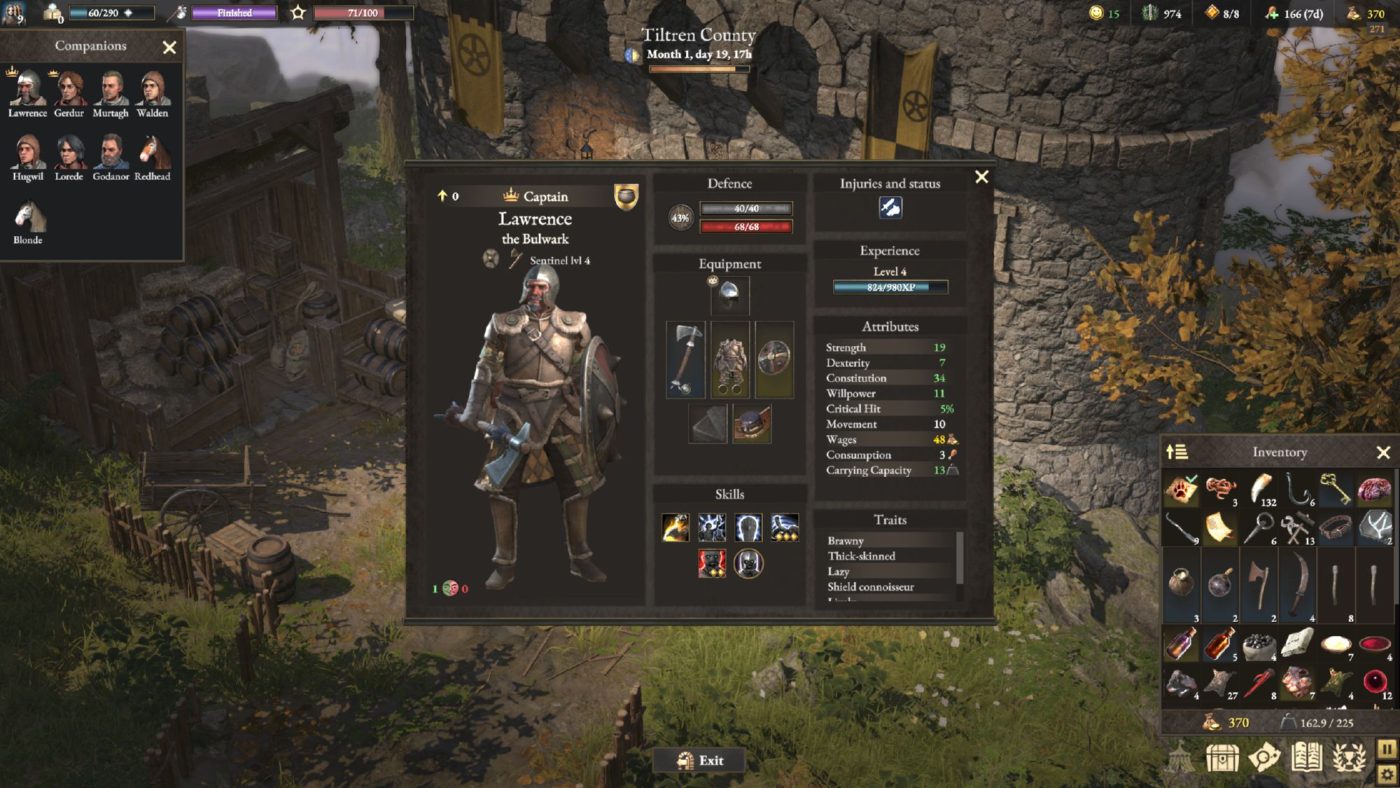 Wartales, the review: a gem with a tough shell